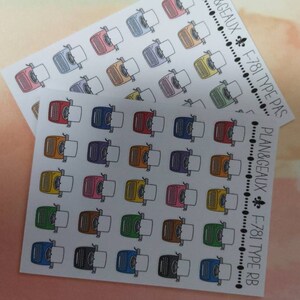 Camping Stickers, Caravan Planner Stickers, Camper Sticker, Glamping ...