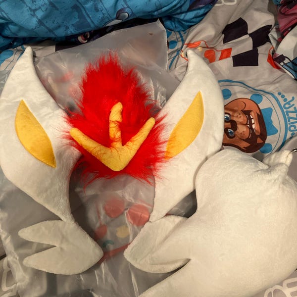 Pikachu Ears Stand-up Tail Pokemon Headband for Costume, Cosplay ...