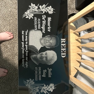 12x24x0.75 Human Headstone Tombstone on the Grave Marker - Etsy