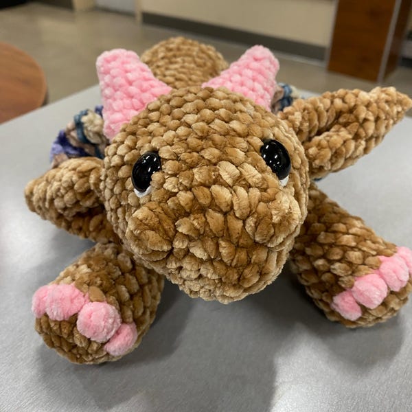 Cato the Dragon Snuggler/lovey Amigurumi Crochet Pattern - Etsy