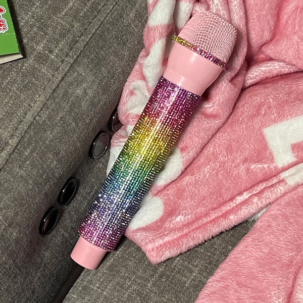 Ombre Gradient Prop Microphones Concert/festival Tour Fake Mic Cosplay ...