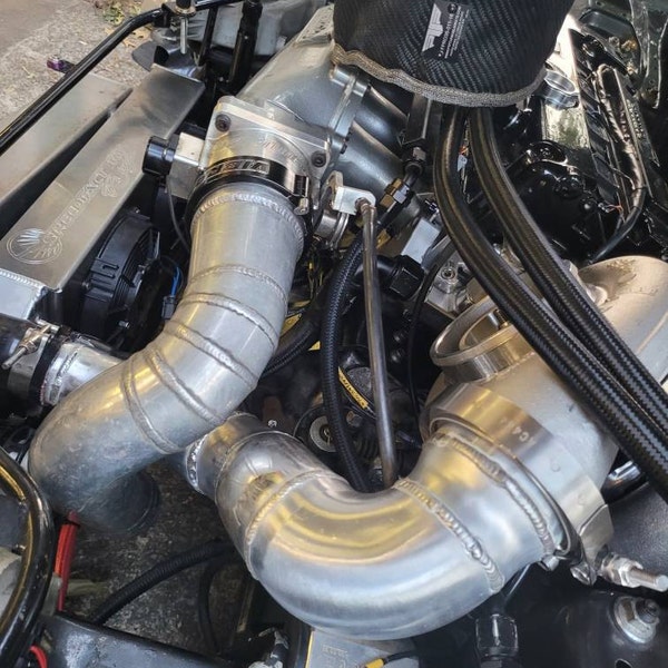 Merge Collector Dual 2.5 to Single 2.75 .065 304 Stainless Tig Welded ...