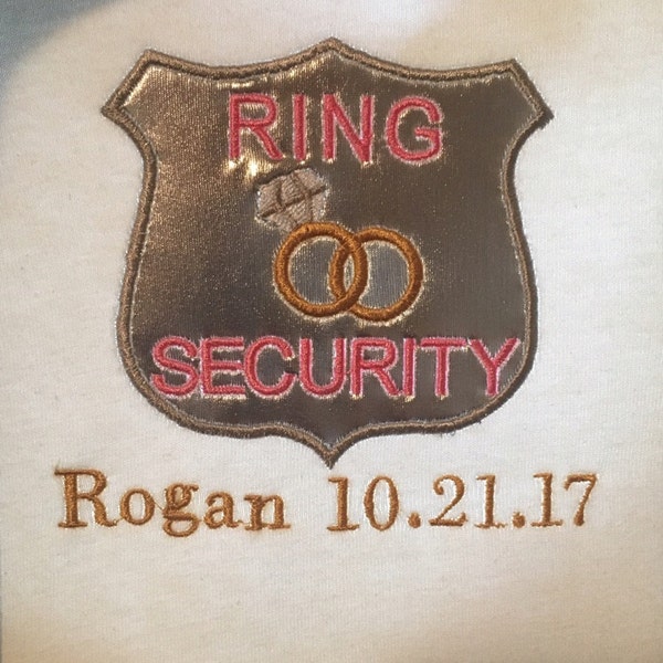 Ring Security Applique Embroidery Design - Instant Download - Etsy