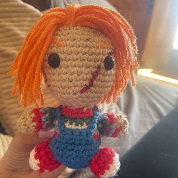 Mini Chucky Child's Play Amigurumi Crochet Pattern Pdf| PDF Pattern ...