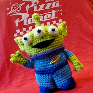 Toy Story Alien Pattern Green Alien Plushie - Etsy