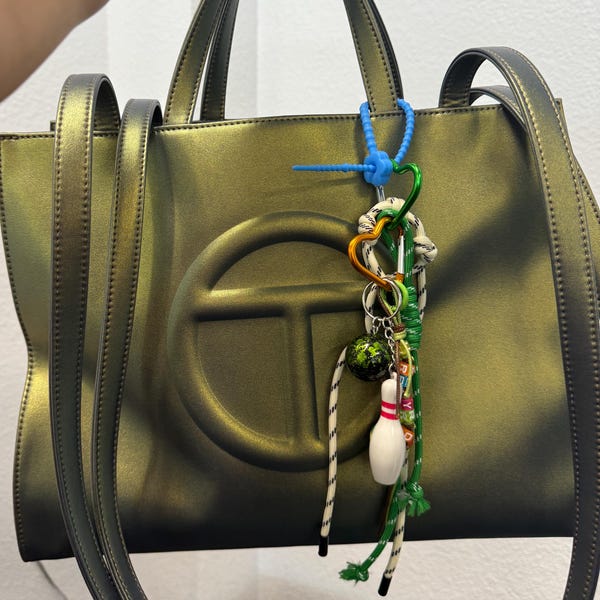 Trending 2024 Rope Bag Charms,stylish Bag Charm,y2k Rope Purese Charm ...
