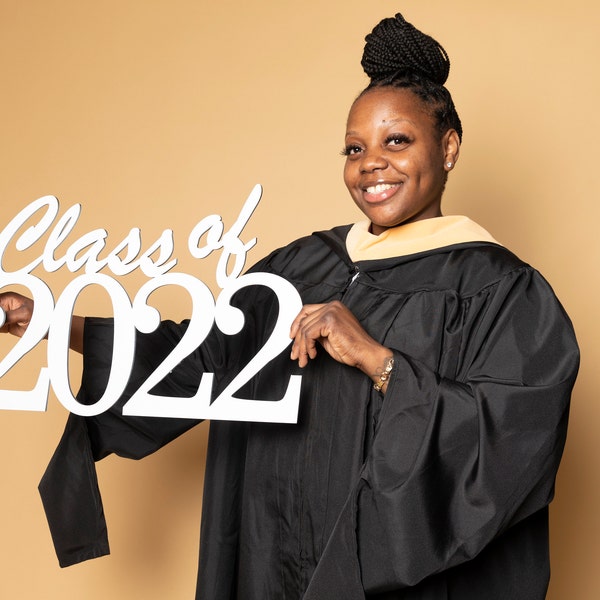Class of 2022 (any Year) - Wood Cutout Sign - Laser - Photo Booth Prop ...