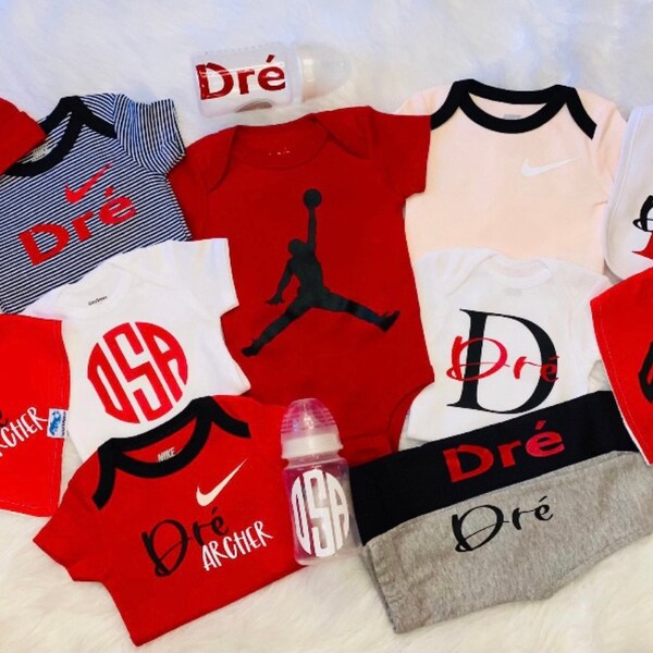 Medium Personalized Baby Bundle | Take Me Home Set | Baby Shower Gift ...