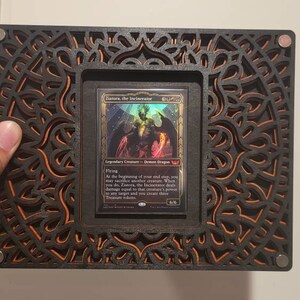 MTG Custom Wooden Card Display Magic the Gathering Card Frame Trading ...