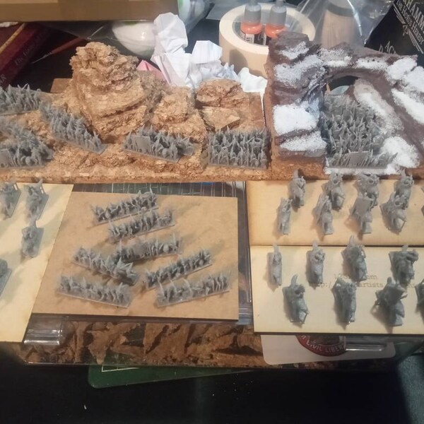 Hidden Forest Realm Tree Tower 1 10 Mm Scenery for Warmaster and Other ...