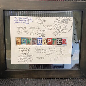 Retirement Signature Gift, Leaving Gift Retirement Signing Gift ...