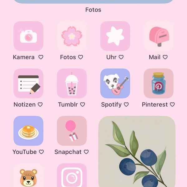 Desktop Organizer Animal Crossing Autumn Edition 156 Icons With ...
