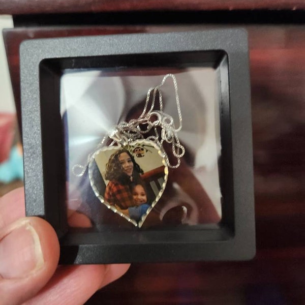 Photo Necklace • Personalized Photo Necklace • Necklace With Picture ...