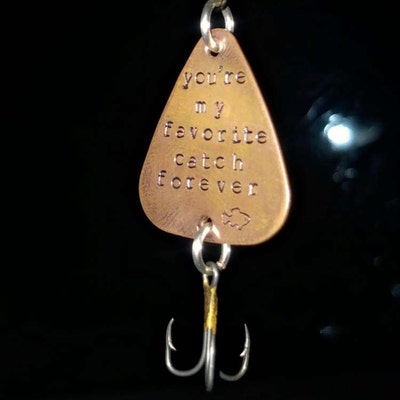 Fishing Lure Custom Fish Hook Personalized Fishing Lure Silver Fish ...