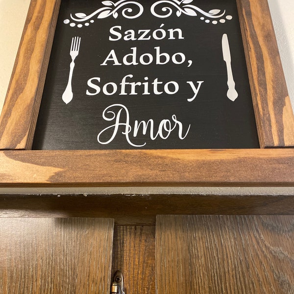 Welcome ,beinvenidos, Spanish Home Decor, Wood Signs, Wall Hangings ...