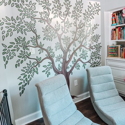 Tree Kit Wall Decal, Fabric Tree Kit Wall Decal, Tree Kit With Birds ...