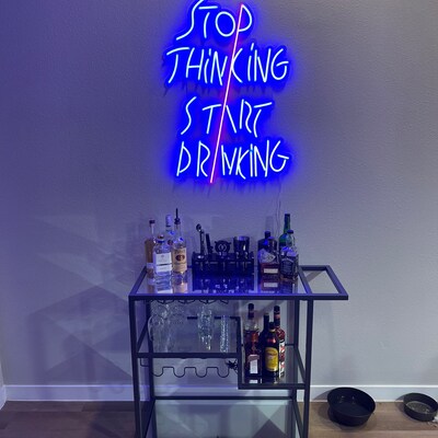 Circle Lighted Sign 3D Lettering Signage 3D Letters Shop - Etsy