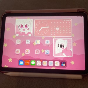 100 Kawaii Mochi Cat Ios Icons Pack iPhone Theme App - Etsy