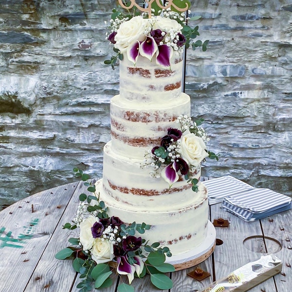 Cake Topper for Wedding Infinity Wedding Cake Topper Letter B ...