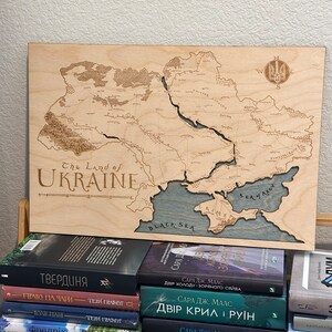 3D Wood Engraved Map of Pantala Wings of Fire Map - Etsy