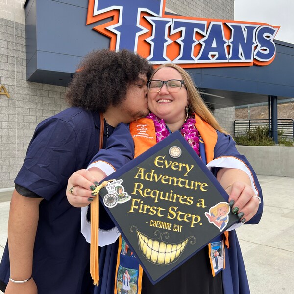 Grad Cap Topper Alice in Wonderland, Graduation Cap Decorations by ...