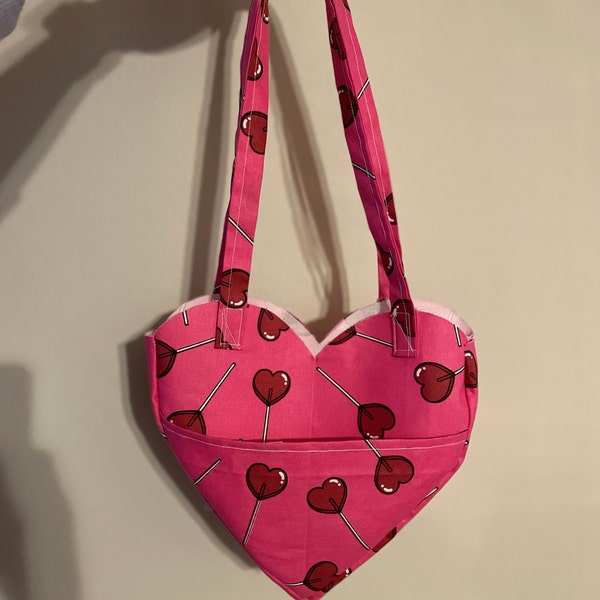 Heart Shaped Tote Bag - Small - Sewing Pattern Instant PDF Download - Etsy