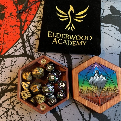 Solid Metal D2 Coin Featuring an Almiraj Dice Guardian Dicebound ...