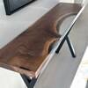 Custom Made Office Desk Epoxy River Desk Waterfall Desk With Epoxy ...