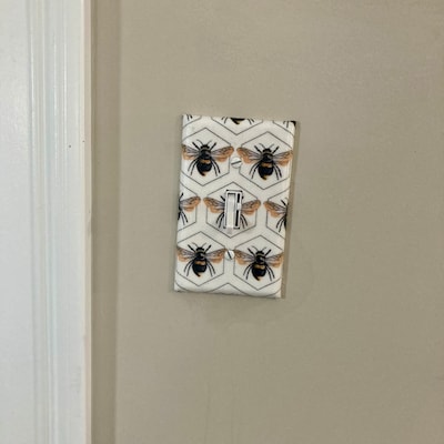 Leopard Light Switch Plate / Leopard Cheetah Print Single Light Switch ...