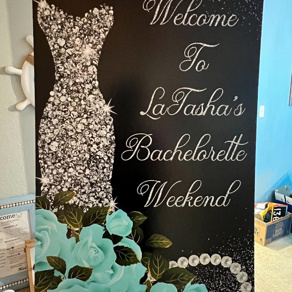 Royal Blue & Gold Birthday Party Invitation - Etsy