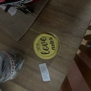 365 Love Note, 365 Notes Jar, Love Quotes in a Jar, Anniversary Gift ...