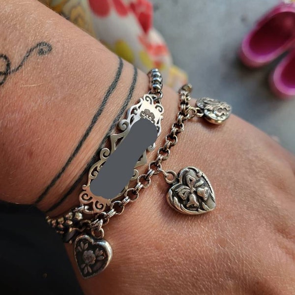 Custom Adjustable Medical Alert ID Bracelet for Women With Free ...