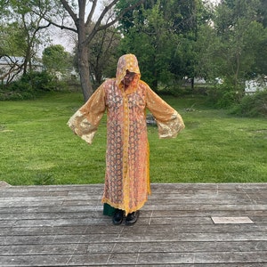 Mens Wizard Poncho in Brown - Etsy