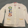 Old School Letter OES Eastern Star Cardigan - Etsy