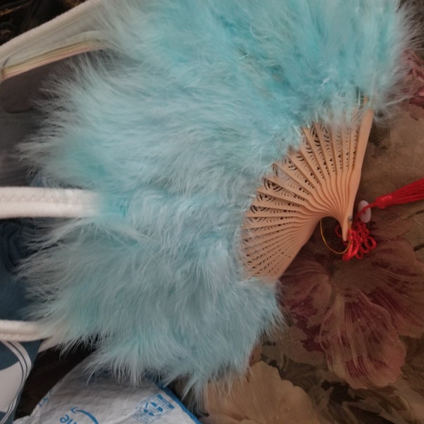 15 Pieces/lot Stunning White Feather Fan - Etsy