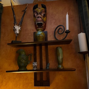 Craftsman Style 24 Inch Wall Mounted Shelf - Etsy