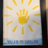 Music Notes Handprint Art Painting Craft for Baby, Toddler, or ...