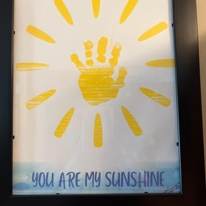 Music Notes Handprint Art Painting Craft for Baby, Toddler, or ...
