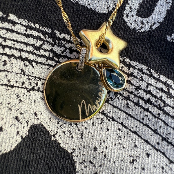 Saturn Signet Stack Rings. Solar System Charm Rings. Stars and Moon ...