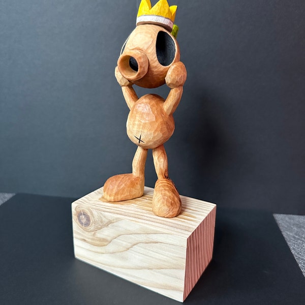 Johnny 2x4 and Plank (handmade Wood Carving Inspired by Ed, Edd & Eddy ...