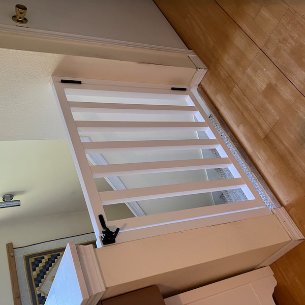 Modern Style Pet or Baby Gate - Made to Fit - Pet Security Gate ...