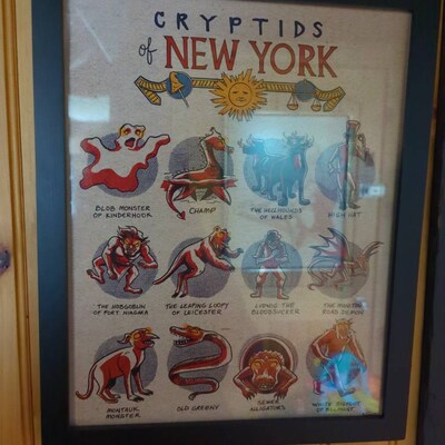 Famous Cryptids of California 11 X 14 Print - Etsy Canada