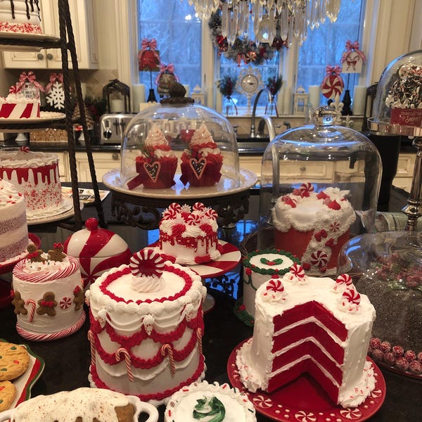 Fake Funfetti Cake | Fake Cake | Faux Dessert | Bakery Prop | Funfetti ...