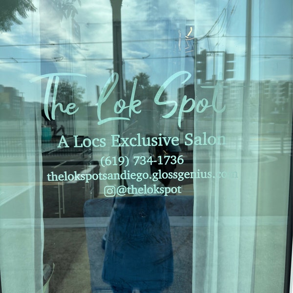 Custom Vinyl Storefront Business Vinyl Decal Sticker - Personalized ...