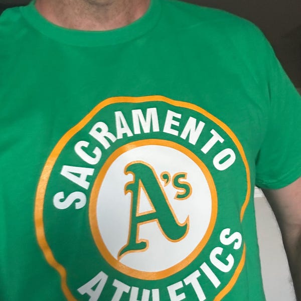 Sacramento A's Sacramento Athletics Oakland A's T-shirts S-5XL - Etsy