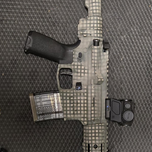 Tree Bark Camo Stencil | Cerakote, Duracoat, Krylon - DIY Camouflage ...