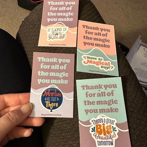 Cast Member Appreciation Sticker Pack Cast Member Sticker Pack ...