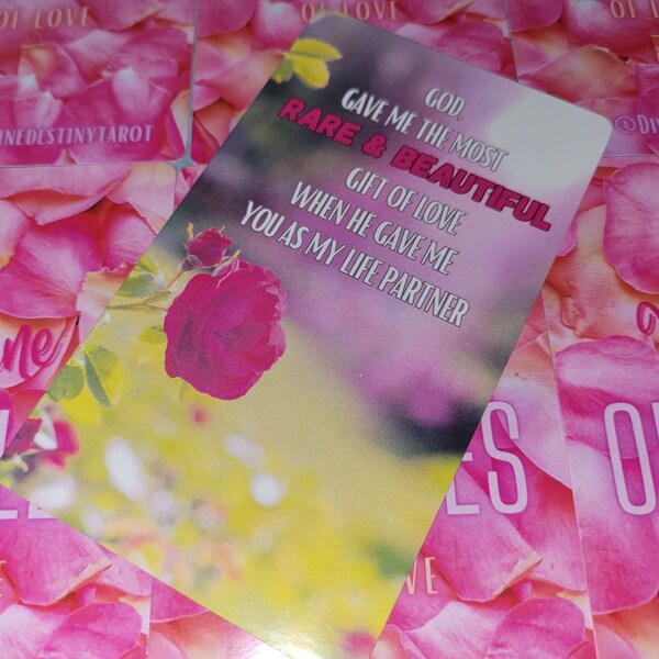 Divine Oracles of Love Oracle Deck - Etsy
