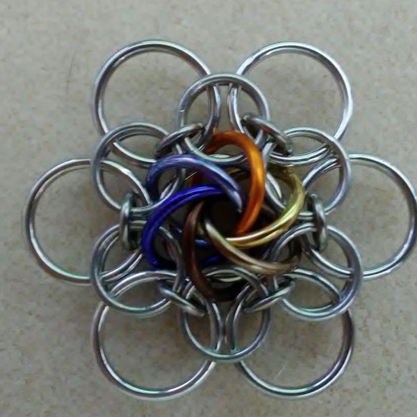Tutorial: Moorish Rose Bracelet With a Seamless Triskeles Pattern - Etsy