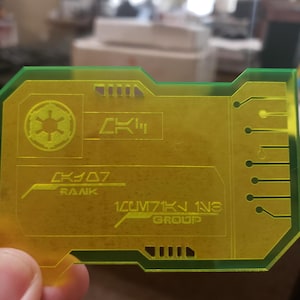 Star Wars Galaxy's Edge Datapad Displays Star Wars Cosplay - Etsy